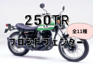 250TRフロントフェンダー11選比較！アルミにする？塗装する？ - とっちゃん.lab